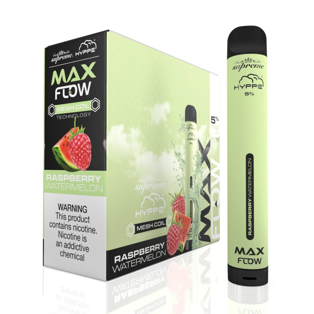 Hyppe Max Flow Raspberry Watermelon Disposable Vape - MB Vape