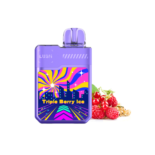 Digiflavor Geek Bar LUSH 20K Triple Berry Ice Disposable Vape - MB Vape